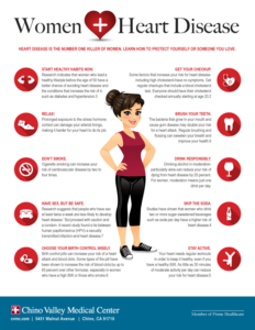 Women & Heart Disease Infographic | Cap Prince